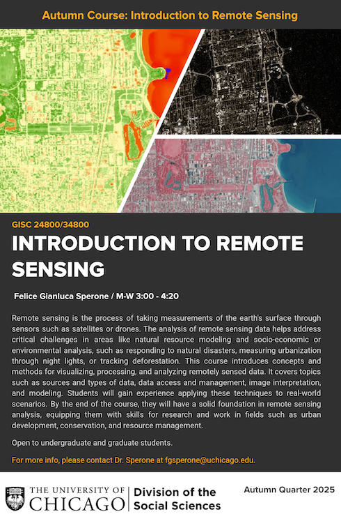 GIScience Autumn Courses about the visualization and analysis of ...